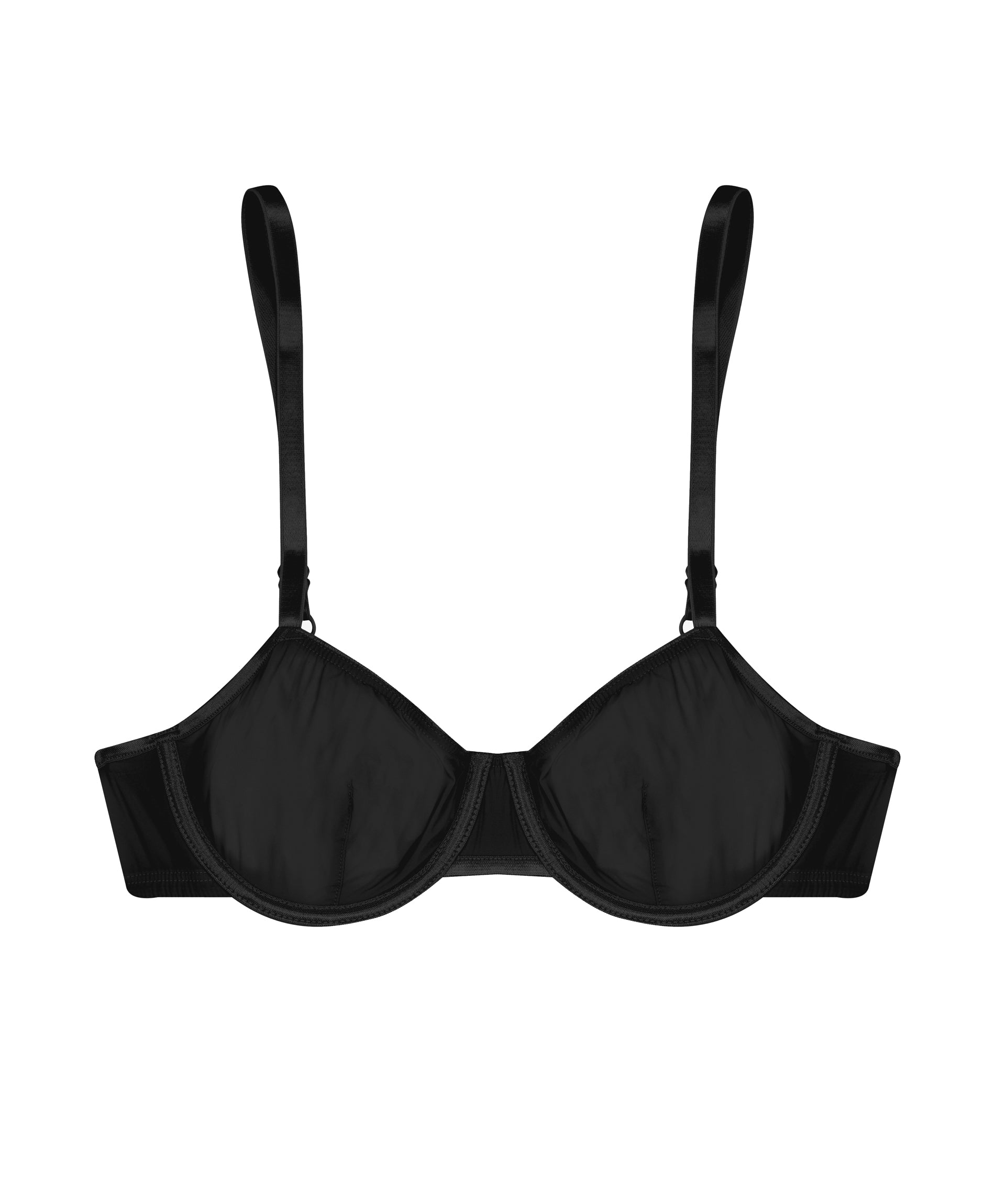 sheer tactel underwire bra – Bodas